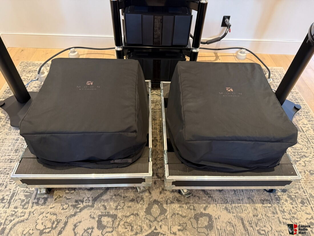 Sim Audio Moon 888 Flagship Amplifiers - $160K MSRP - Free Shipping ...