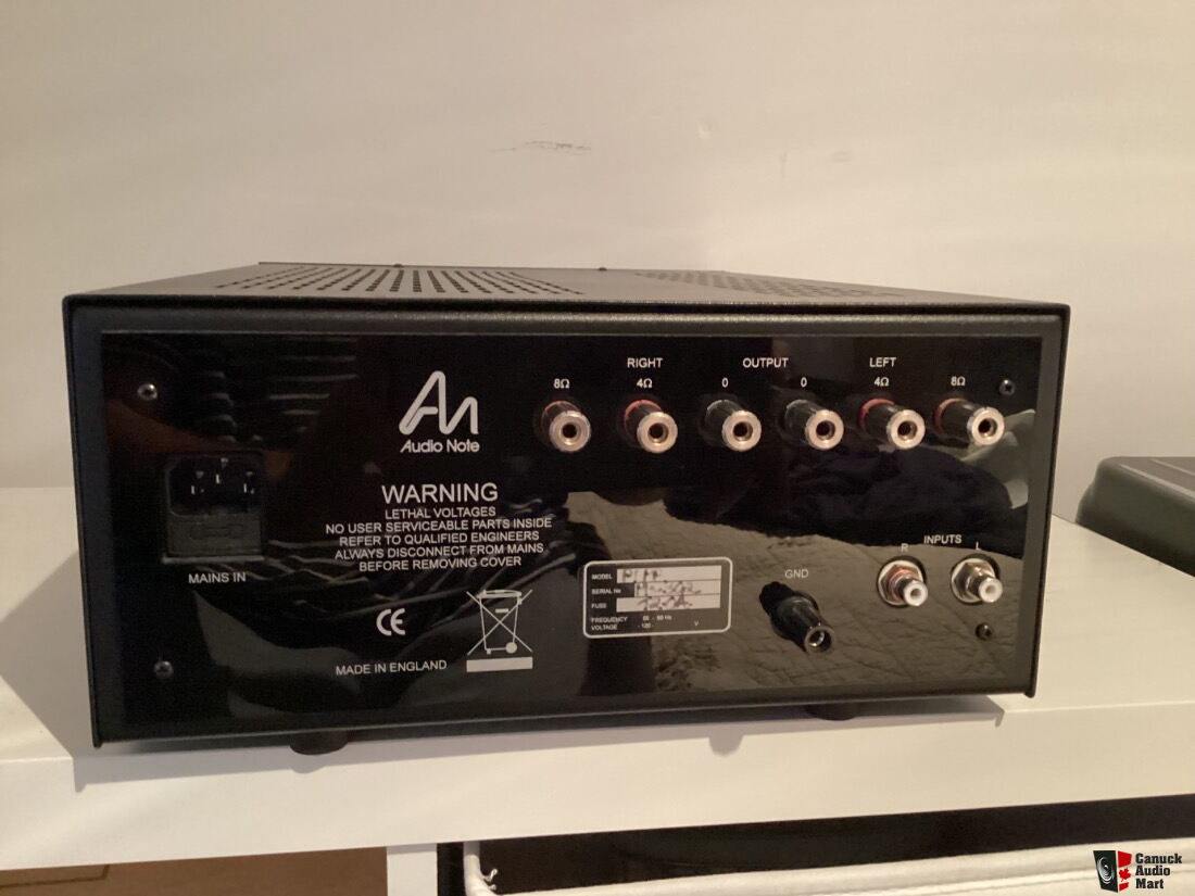 Audio note P1 PP Photo #5887704 - Canuck Audio Mart