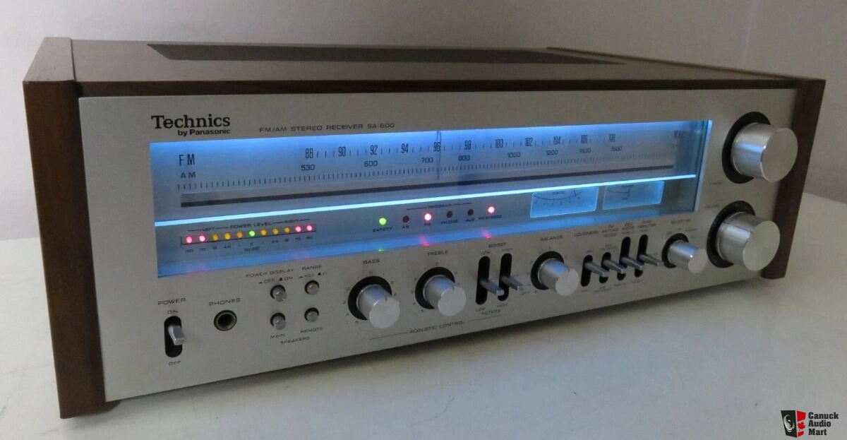 Technics SA-600 Receiver Works Perfect Serviced Fully Recapped + Led's ...
