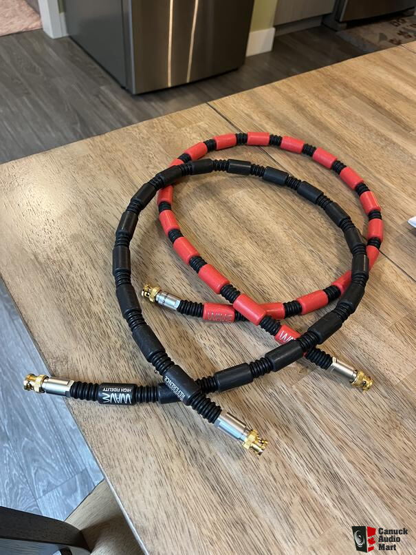 Wave High Fidelity - Storm Reference SPDIF cables For Sale - Canuck ...
