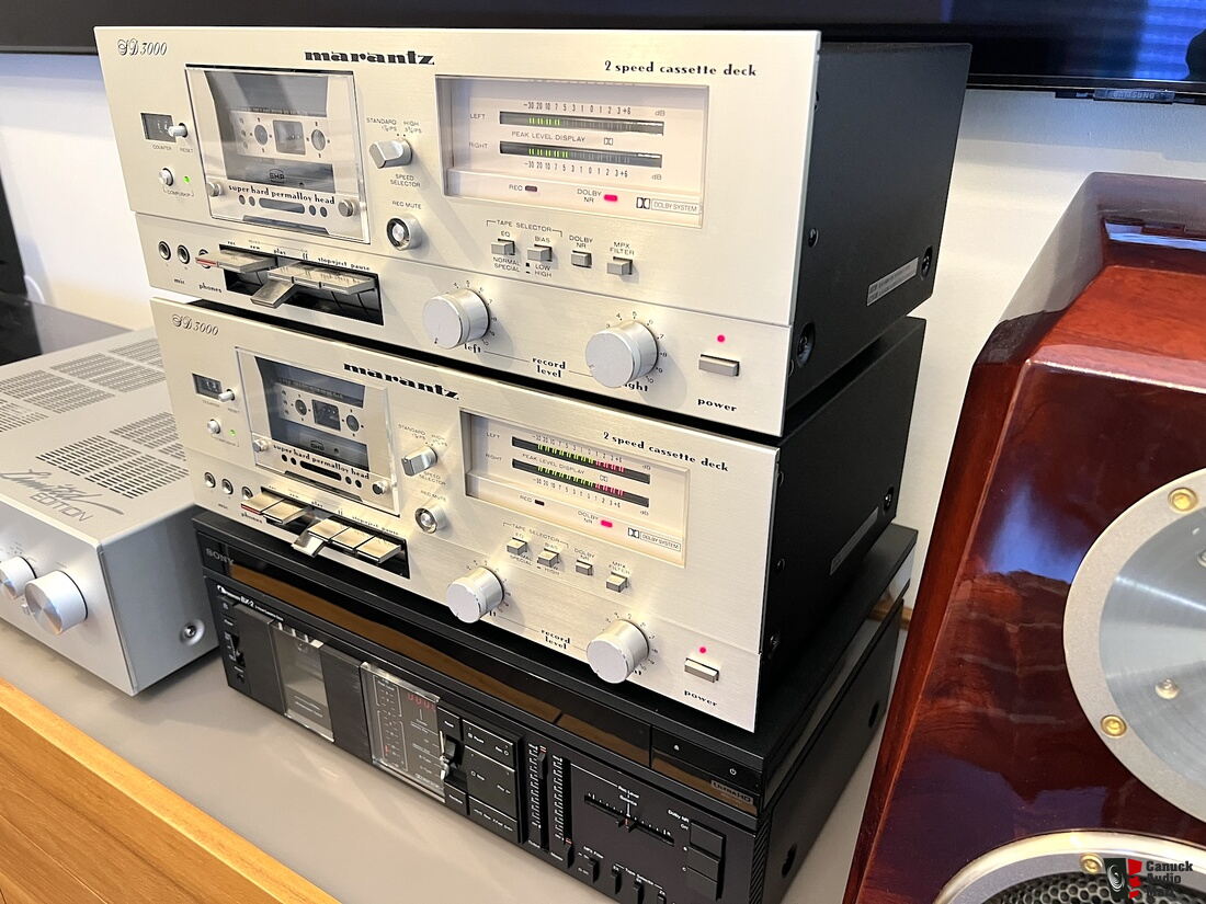 Marantz SD3000 - 2 Classic Cassette Decks - Buy One or Both Photo ...