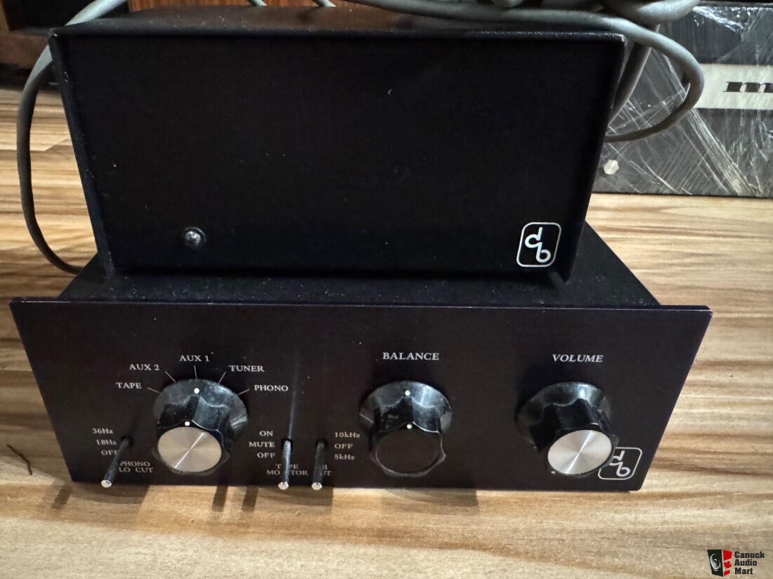 Preamplifier DB Systems precision with power supply Very Rare Photo ...