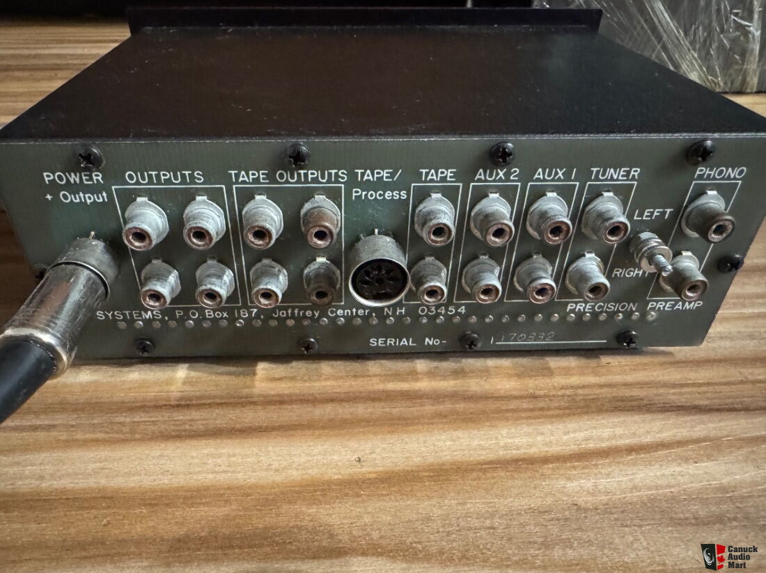 Preamplifier DB Systems precision with power supply Very Rare Photo ...