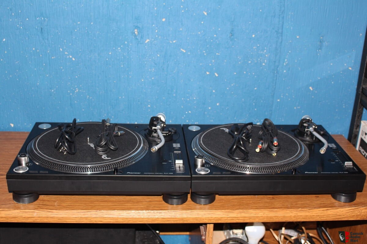 2) Pioneer PLX 1000 Turntables For Sale - Canuck Audio Mart