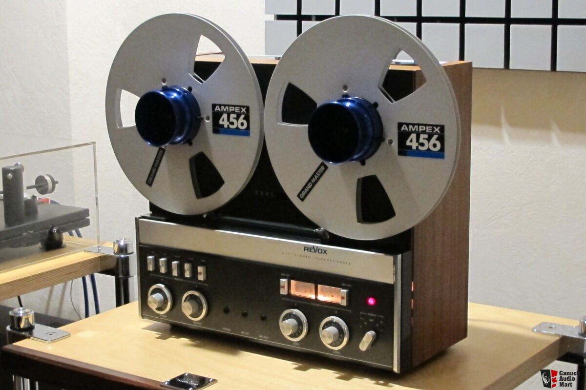 Revox A77 high speed reel to reel tape recorder - EXCELLENT !!! Photo ...