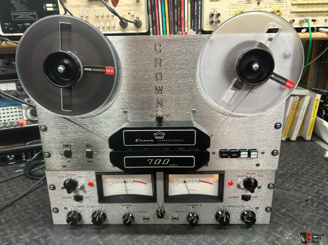 Crown SX-724 reel to reel tape deck. Fully serviced and recapped ...