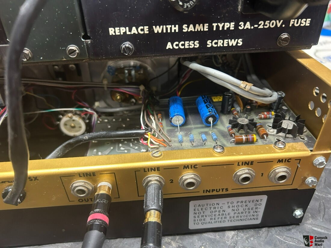 Crown SX-724 reel to reel tape deck. Fully serviced and recapped ...