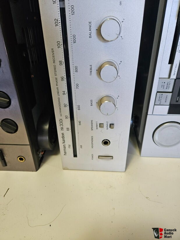 Harman Kardon HK330i, HK3470 Akai AA-R-1 JVC RX307TN Receivers Photo ...