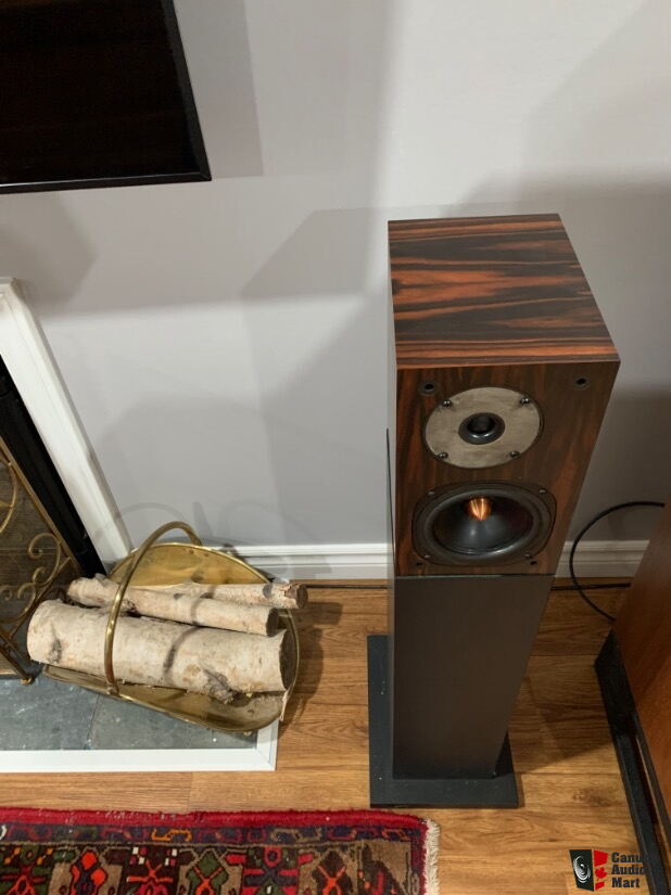 Rare Proac Tablette 50 signatures in Ebony! Matching custom made stands ...