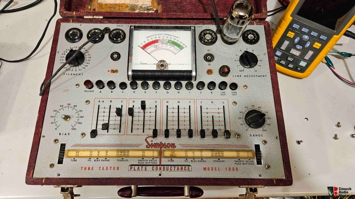 tube tester Simpson model 1000 for parts or repair Photo #5901302 ...