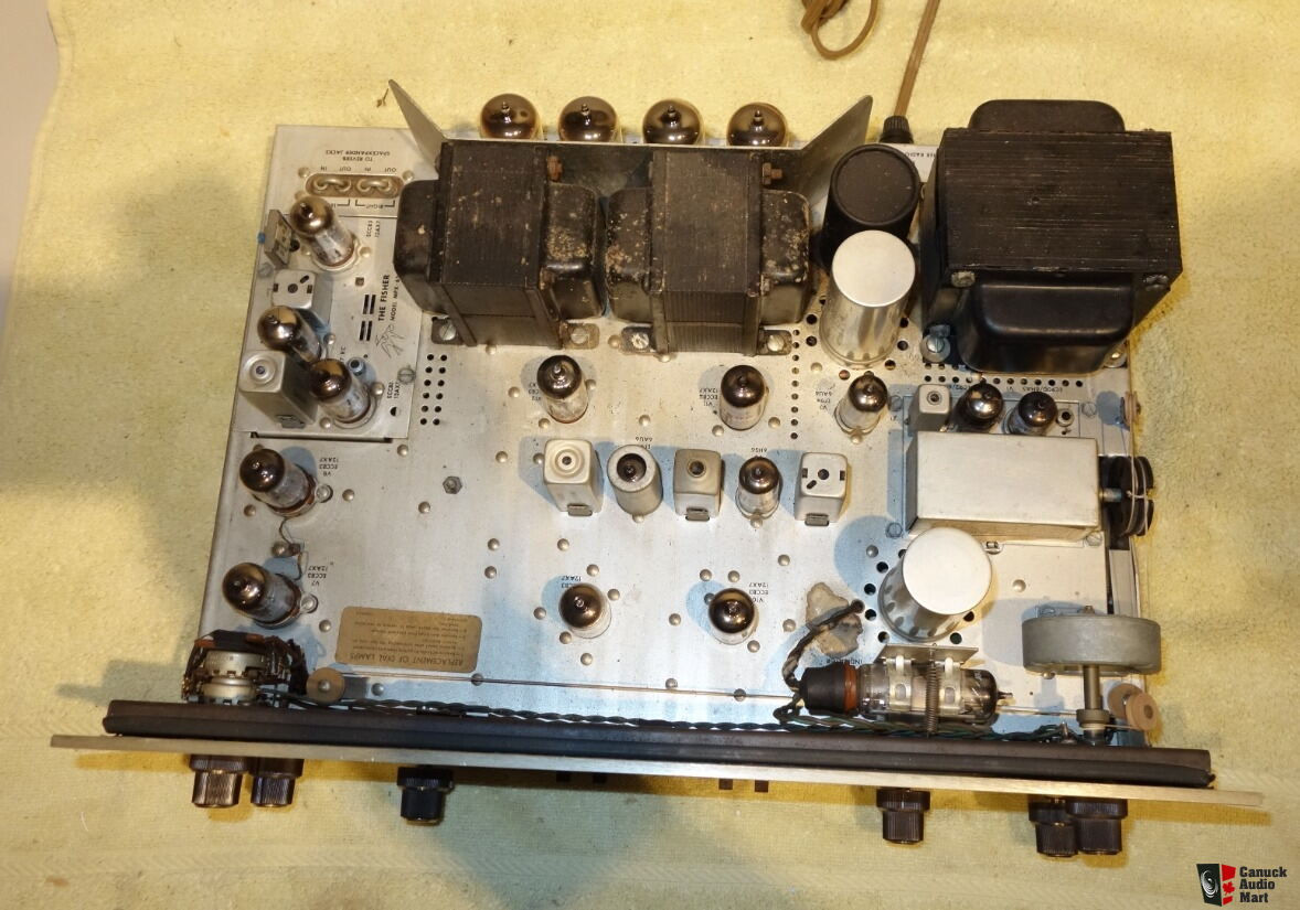 Fisher 400 vacuum tube receiver Photo #5903314 - Canuck Audio Mart