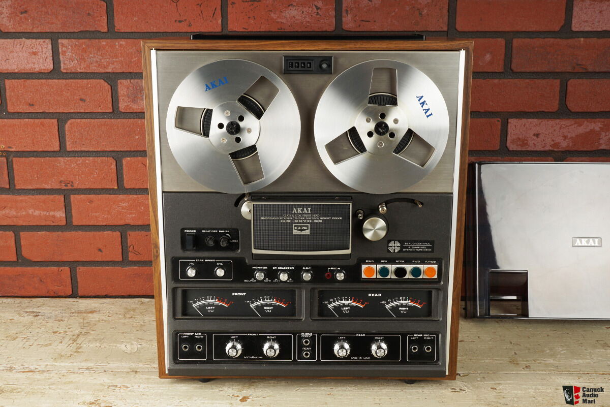SOLD ** AKAI GX-297D-SS 4 TRACK 4CH Reel-to-Reel Tape Recorder Photo ...