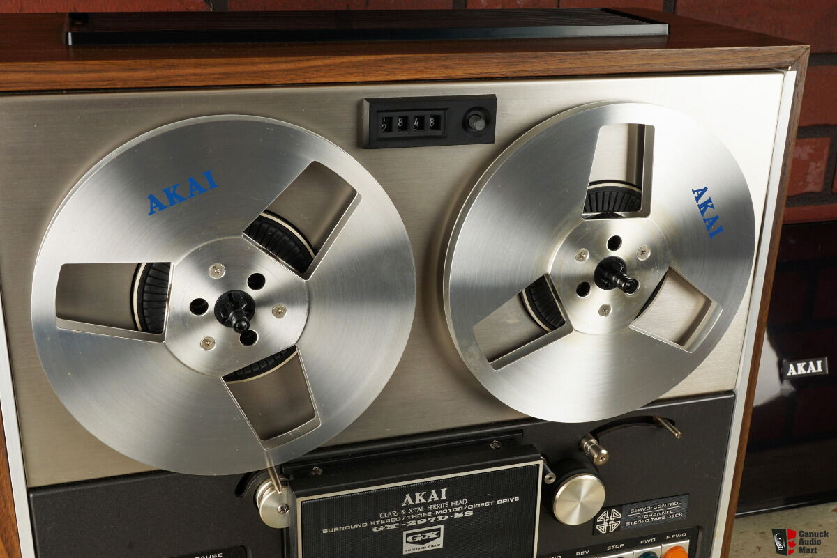 SOLD ** AKAI GX-297D-SS 4 TRACK 4CH Reel-to-Reel Tape Recorder Photo ...