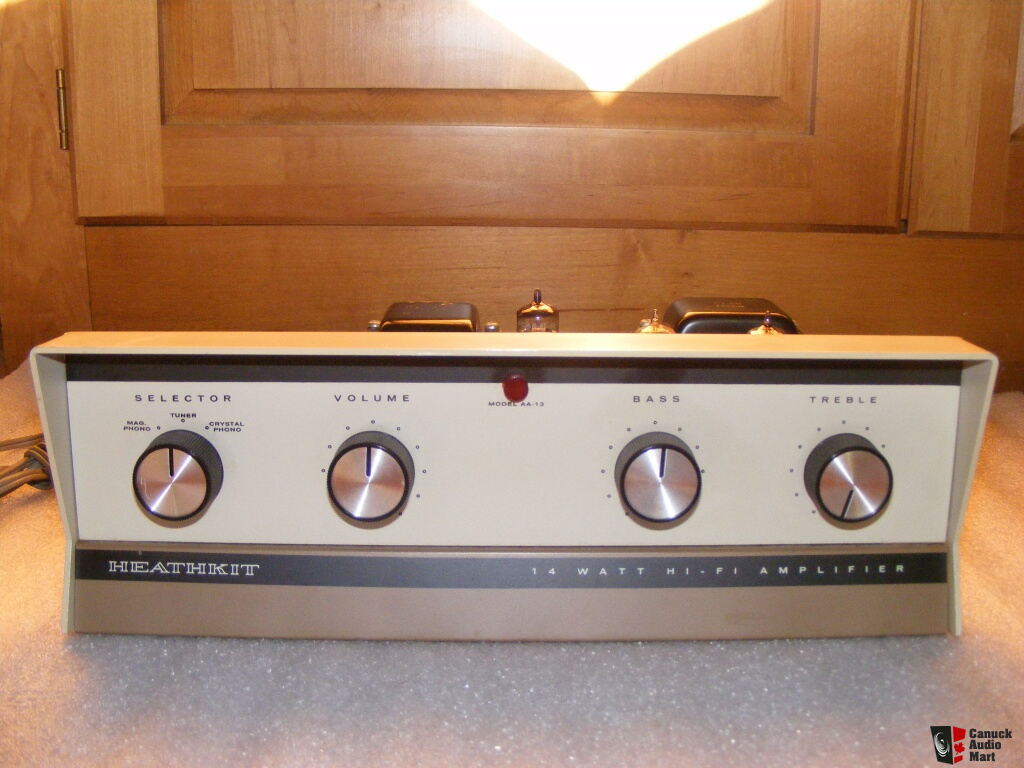 Heathkit AA-13 6BQ5/EL84 integrated tube amplifier - re-capped ...
