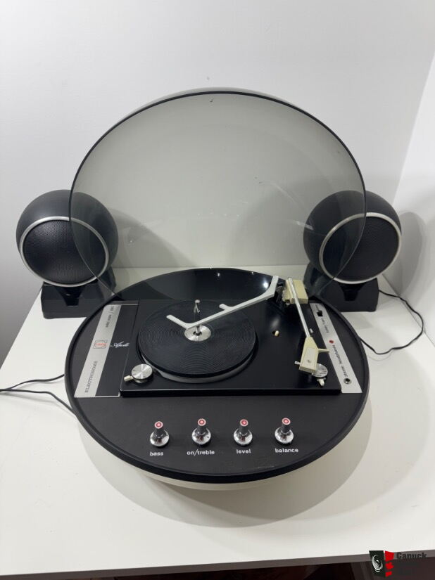 Electrohome Apollo 860 solid state turntable lot of two !!! Read ...