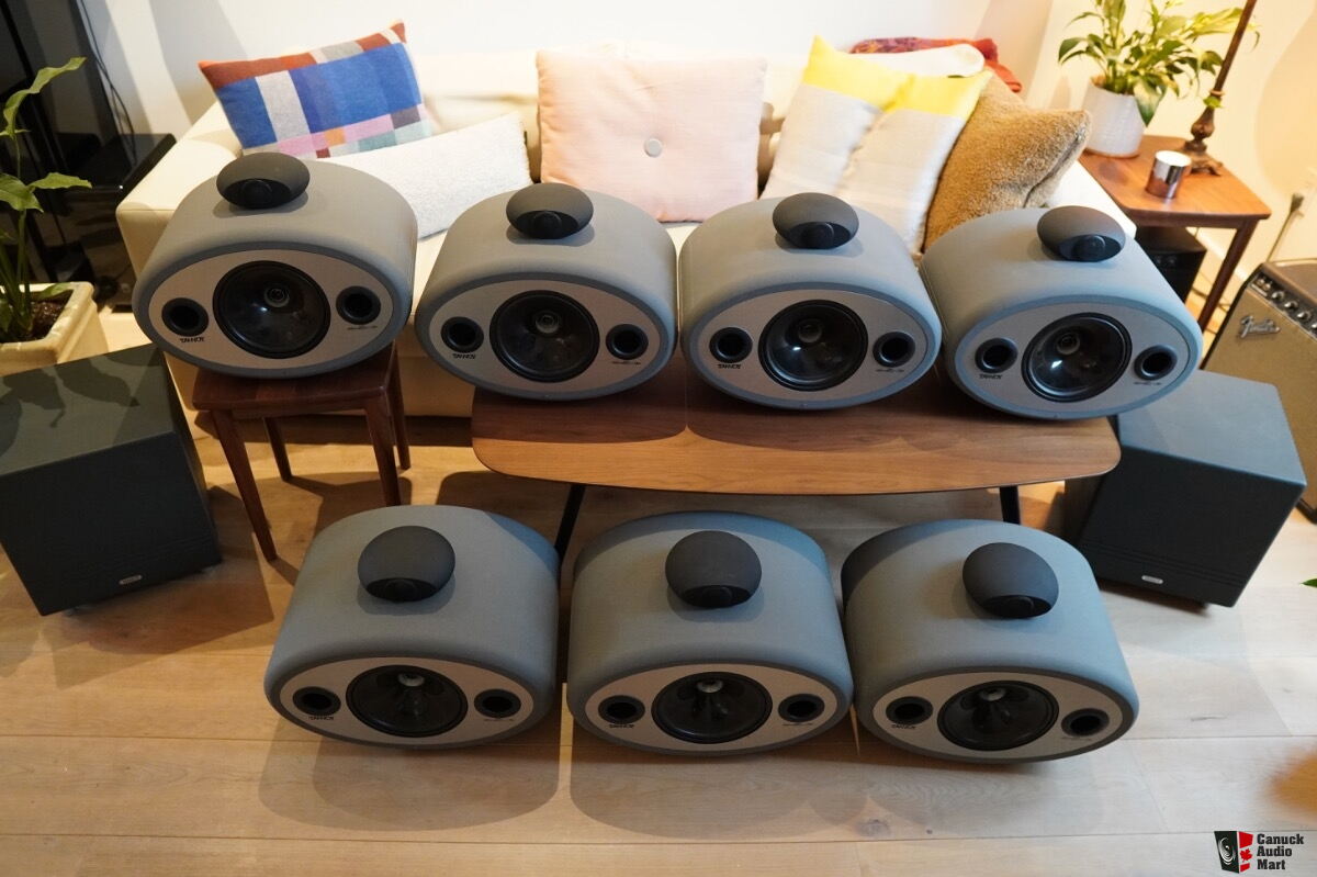 Legendary Tannoy Ellipse 8 & TS12 Atmos-Ready Speaker Package ...