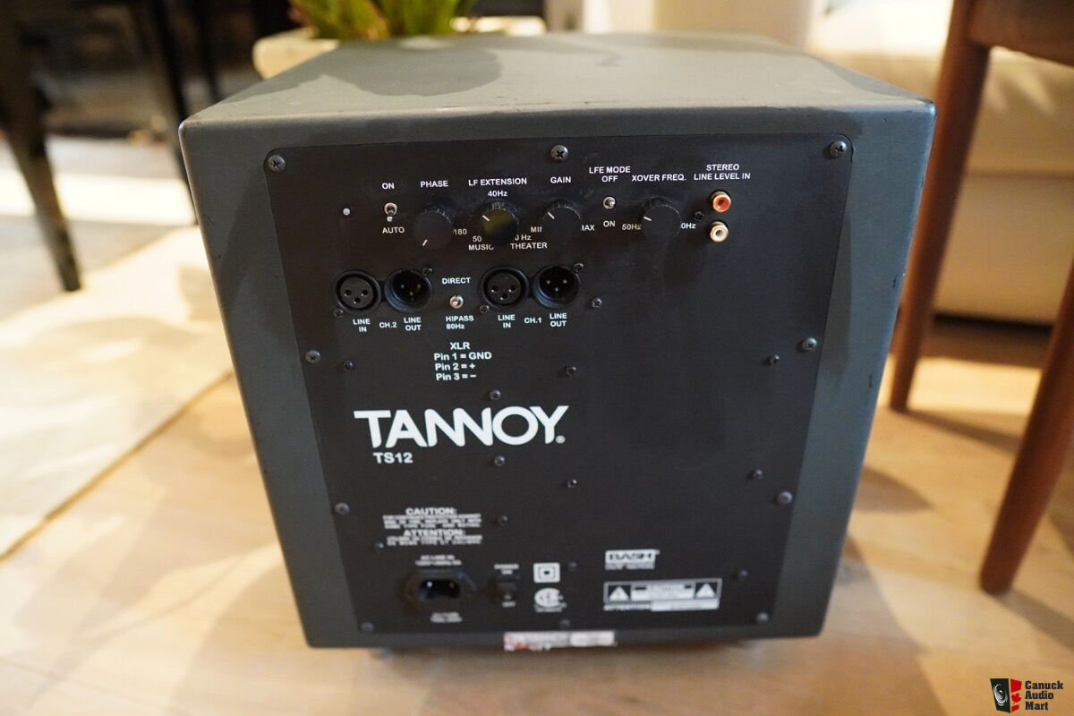 Legendary Tannoy Ellipse 8 & TS12 Atmos-Ready Speaker Package ...