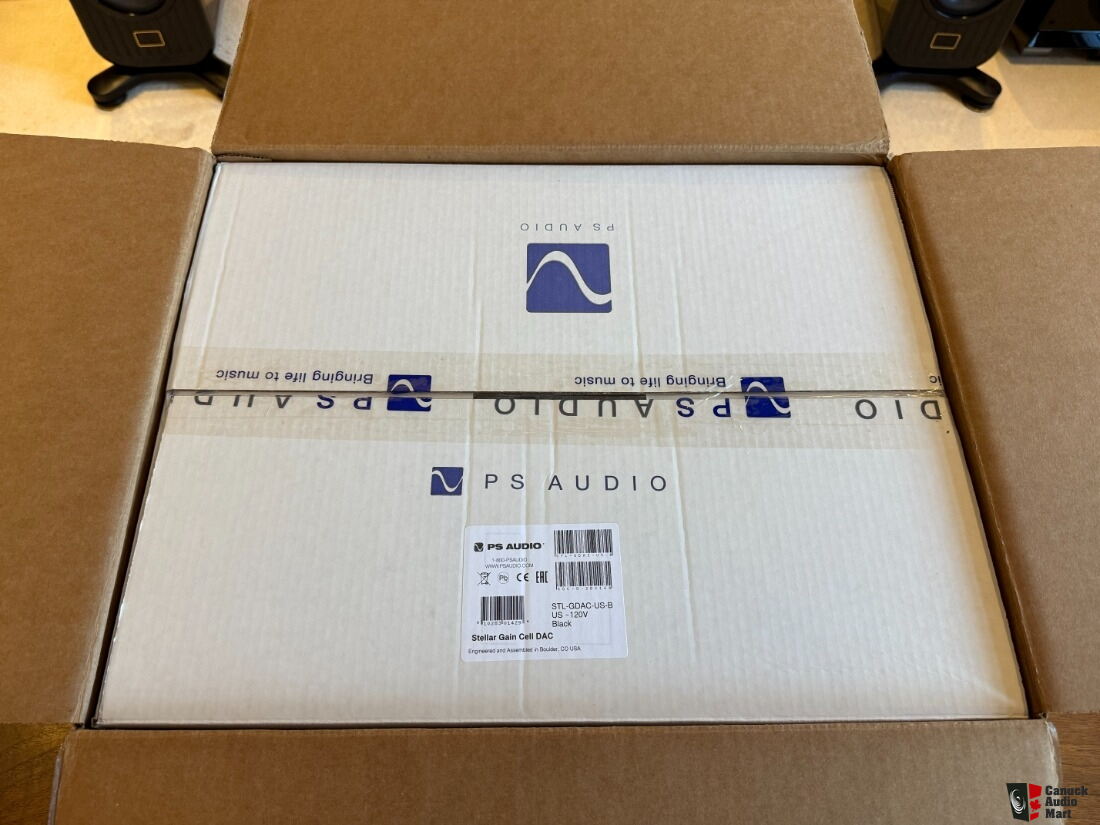 PS Audio Stellar Gain Cell DAC / Preamp — Hybrid Analog Precision with ...