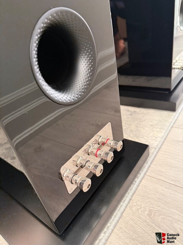 B&W Bowers & Wilkins 703 S3 Full Range Floor Standing Speakers in Gloss ...