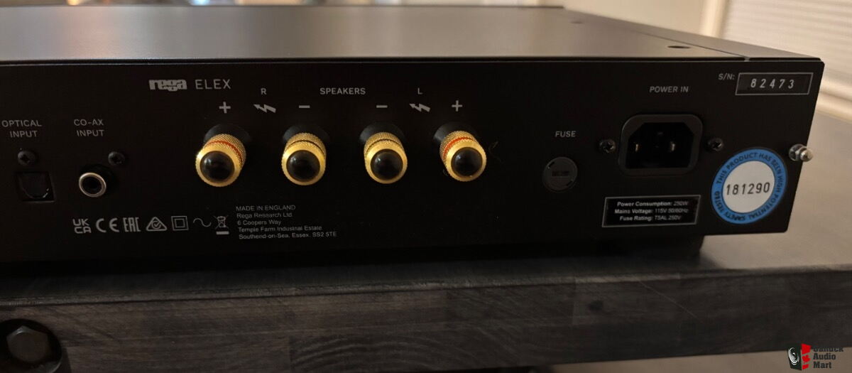 Rega ELEX MK4 Integrated Amplifier Photo #5909134 - Canuck Audio Mart