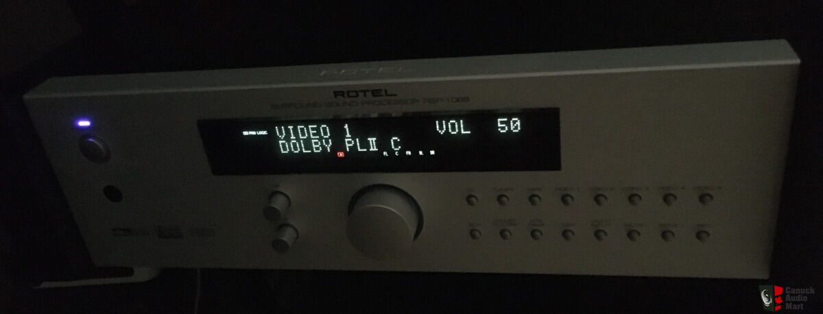 Rotel RSP-1068 Preamplifer Surround Sound Preprocessor For Sale - US ...