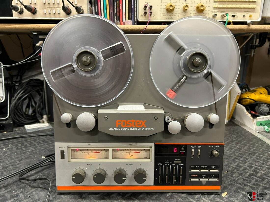Fostex A2 7" 15 IPS mastering/audiophile deck. Serviced! Dealer Ad ...