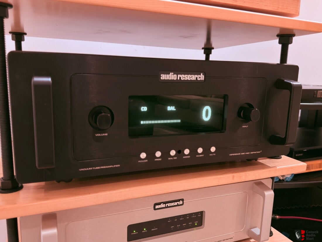 Audio Research Ref 5 SE black with extra tubes Photo #5910614 - Canuck ...
