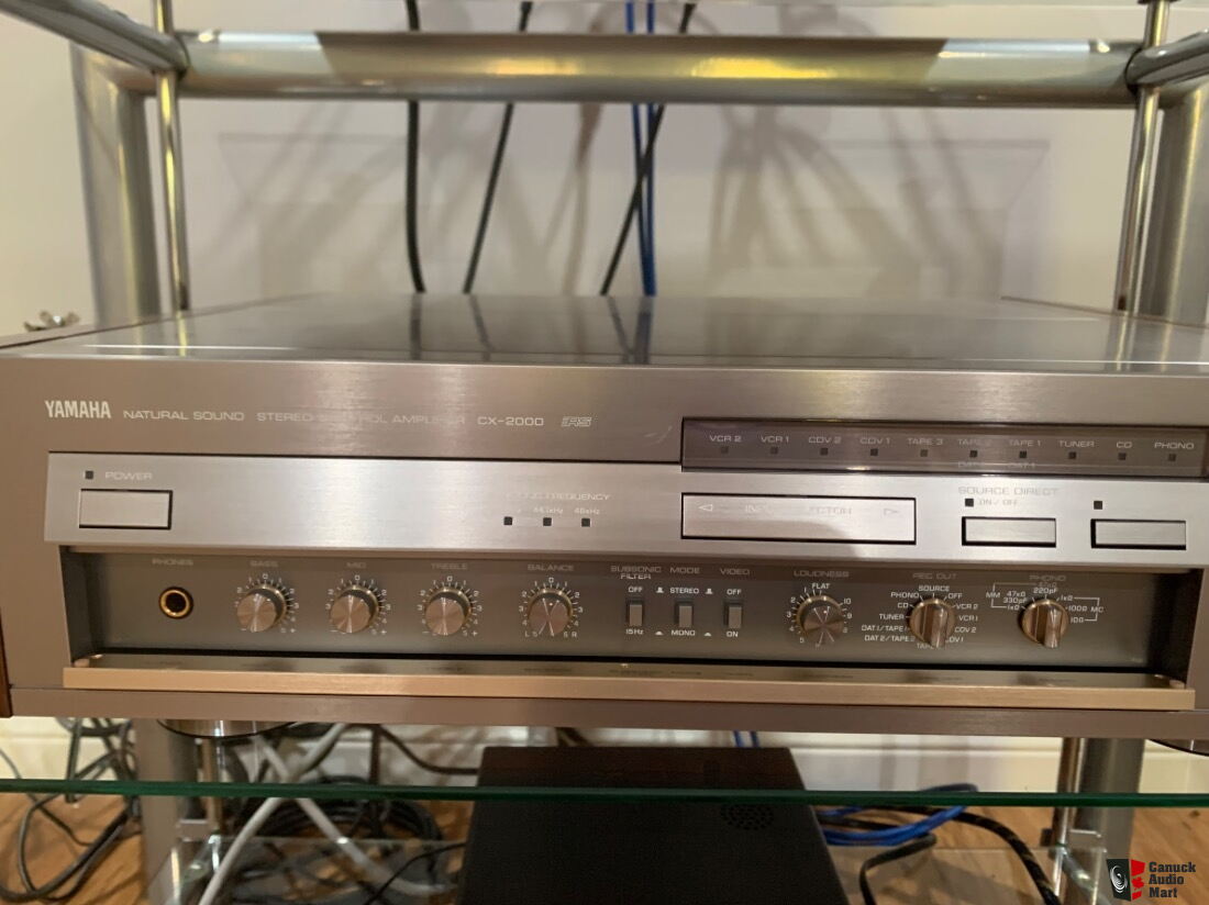 Very Rare Yamaha MX 2000 and CX 2000 pre and poweramp Photo #5912710 ...