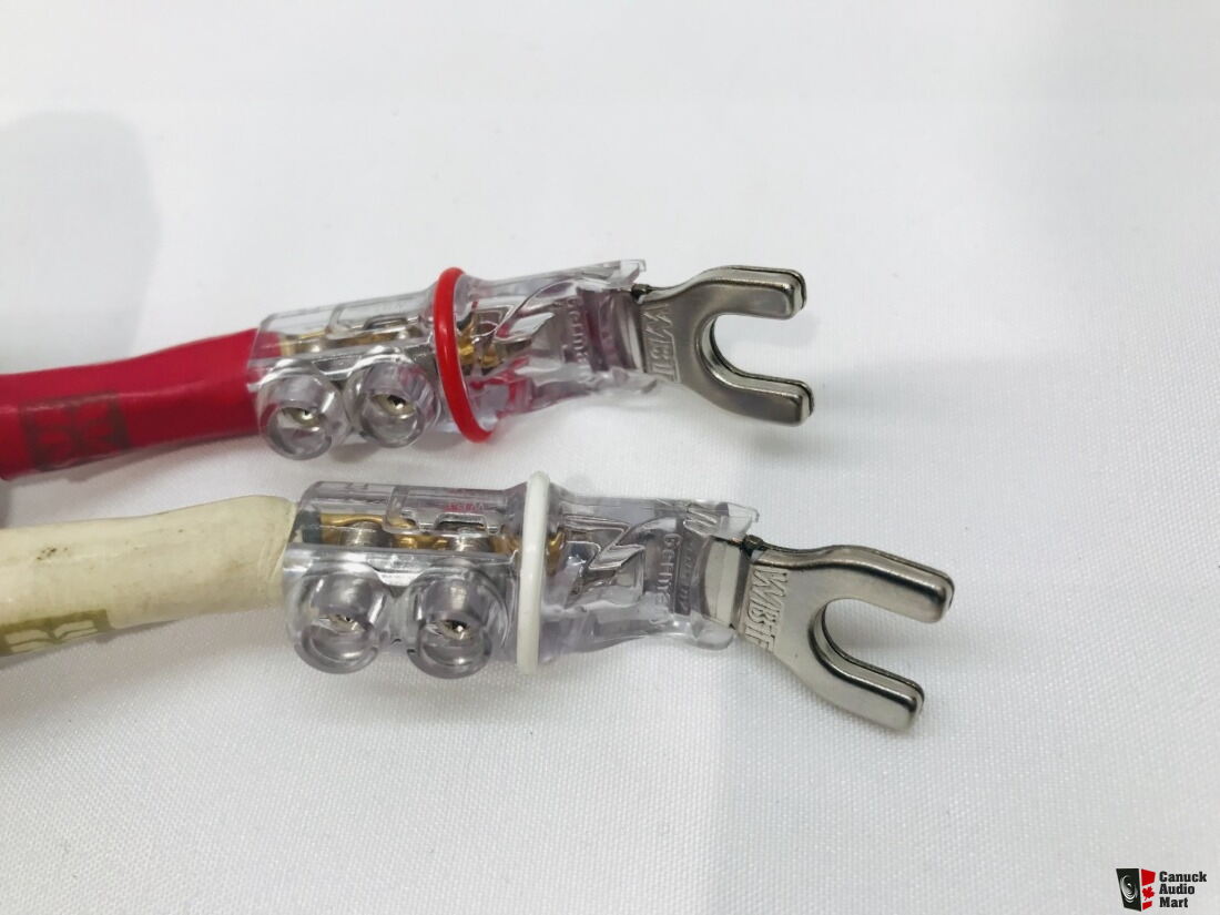 Kimber Kable Select KS 3038 Speaker Cables 1.25M With New WBT-0661 ...