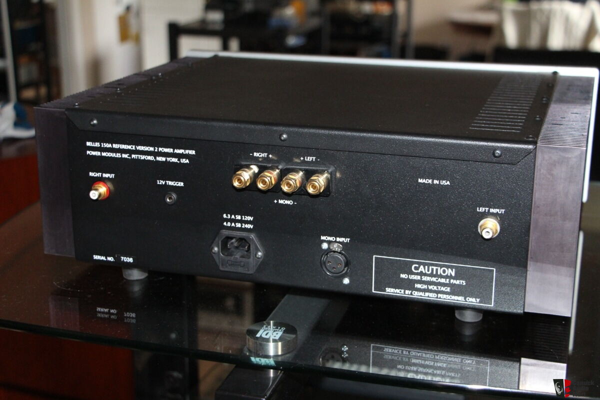 Belles 150A Reference Version 2 amplifier Photo #5917102 - Canuck Audio ...