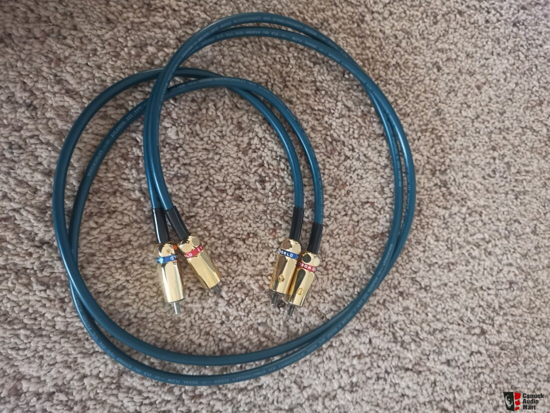 Wireworld Atlantis III 1M RCA Silver and Copper cable Photo #5917982 ...