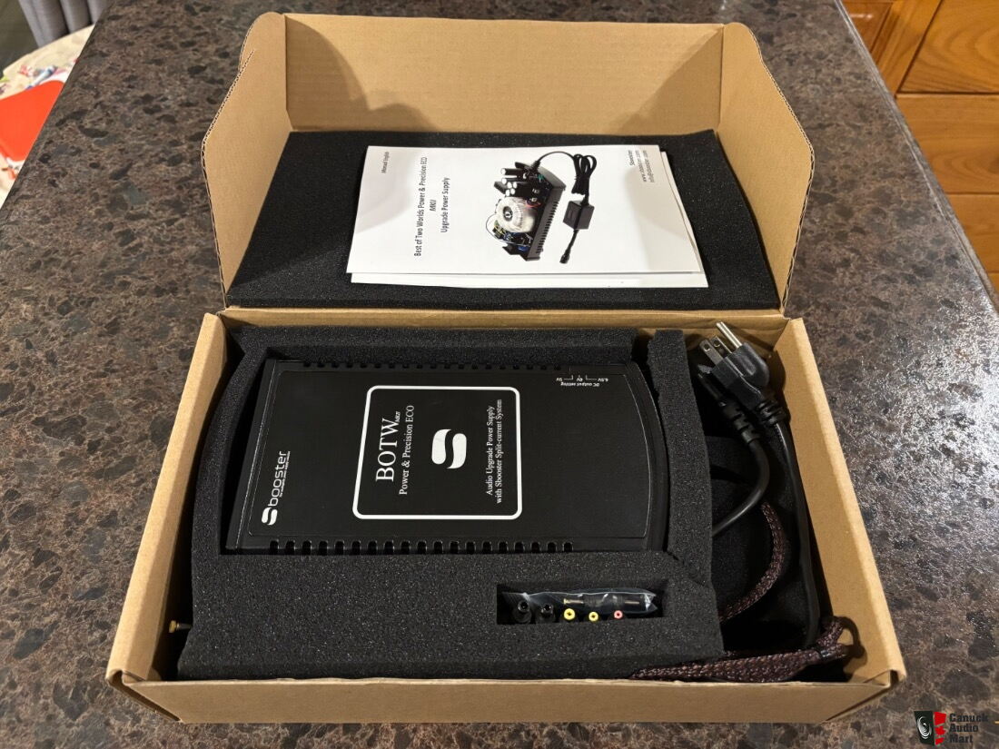 SBooster BOTW P&P ECO MKII Power Supply 5-6V For Sale - Canuck Audio Mart