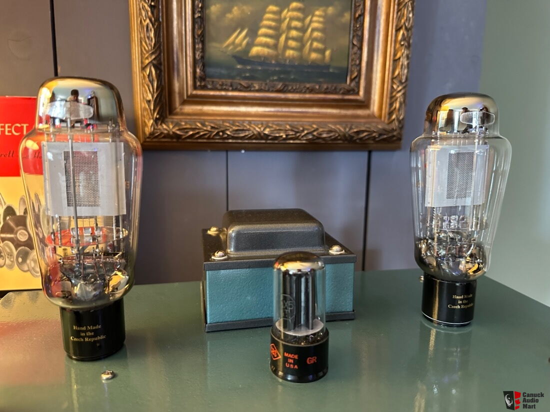 ALAN EATON Type 45 SET Tube Amplifier - MINT USA. Optional EML Mesh 45 ...