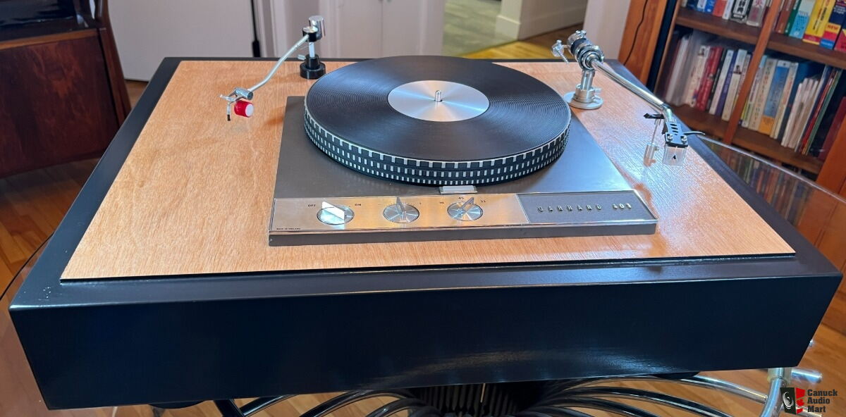 Garrard 401 turntable with Grace 545 tonearm massive plinth isolation ...