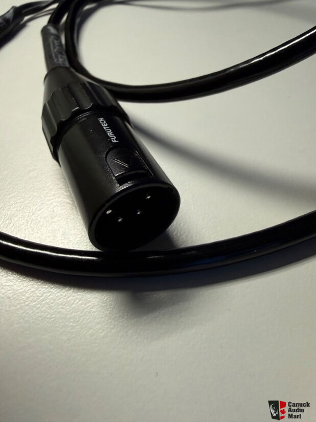 Moon Audio Focal Utopia Black Dragon 5ft Headphone Cable 4-pin XLR Male ...