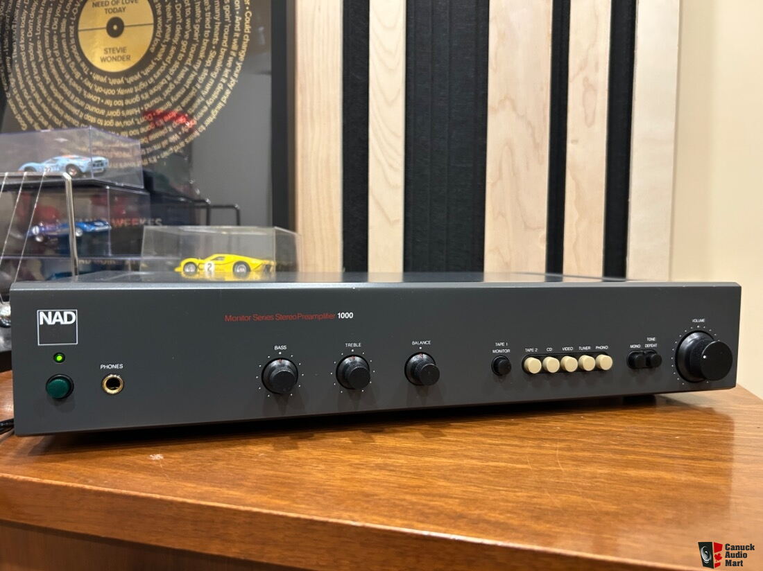 NAD Monitor Series 1000 Preamplifier For Sale - Canuck Audio Mart