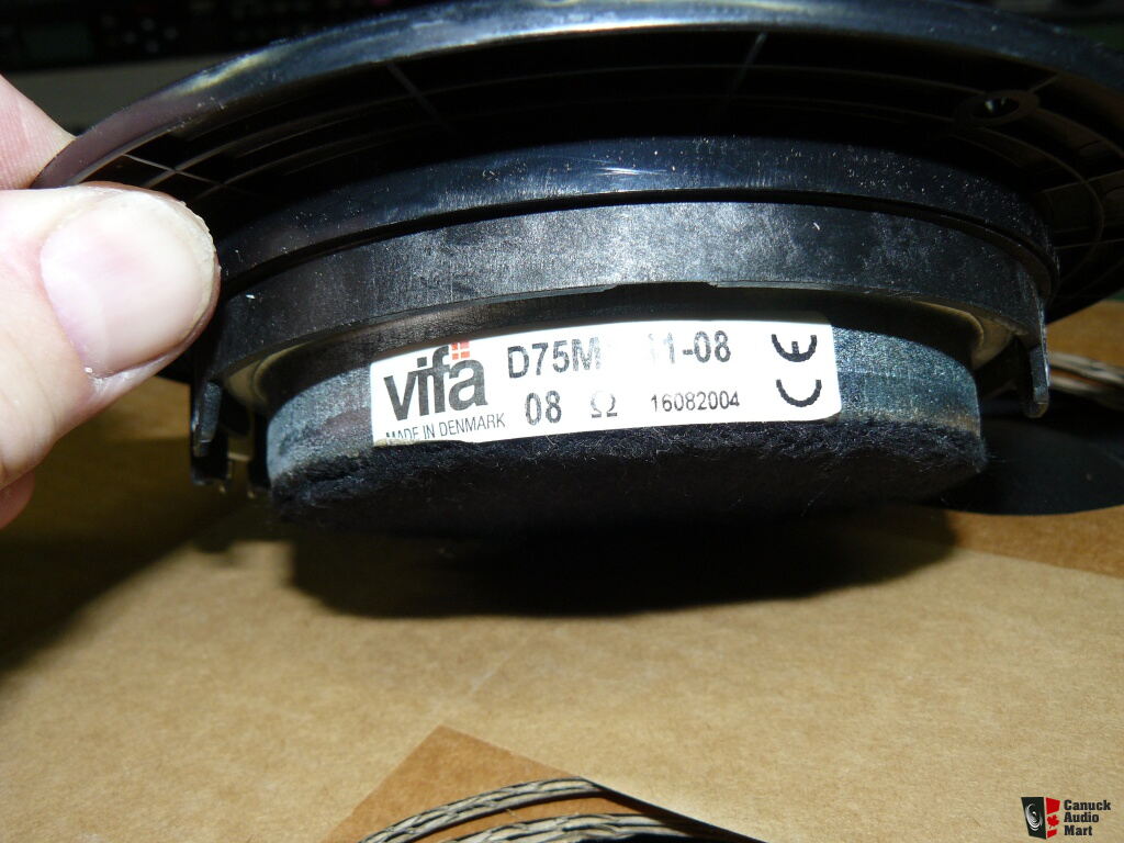 New Vifa 3" Dome Midrange Drivers D75MX31-08 Photo #592465 - Canuck ...