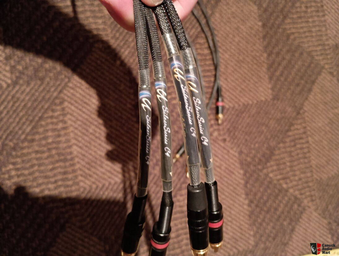 Ultimate Cables Silver Series C4 1M RCA Interconnects Photo #5924895 ...