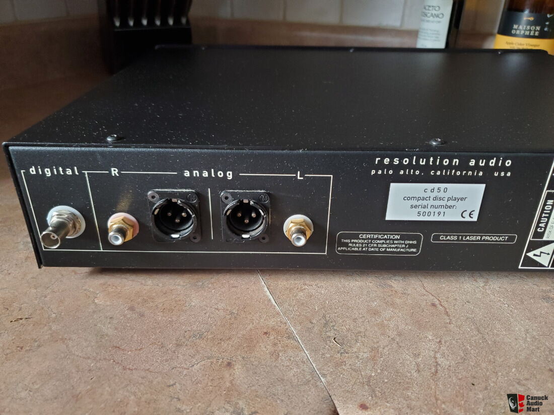 Resolution Audio CD 50 with Remote Photo #5925013 - Canuck Audio Mart