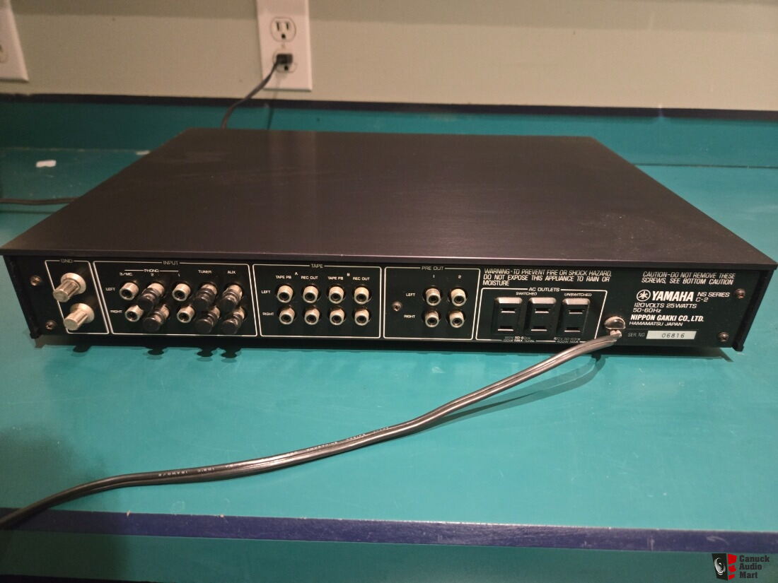 Yamaha C2 Stereo Pre Amp (Trade for Marantz 3250?) Photo #5925089 ...