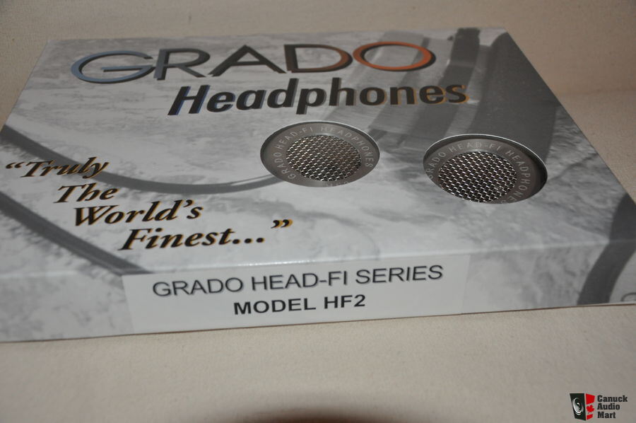 GRADO HF-2 SN #00 RARE ~ BRAND NEW SEALED Photo #592612 - Canuck Audio Mart