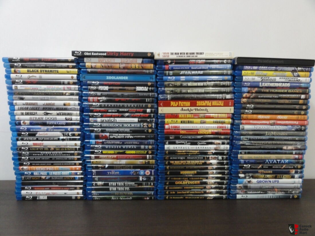 Lot of 110 Blu-Ray Movies / Sets - Great Titles, Like New, and Cheap ...