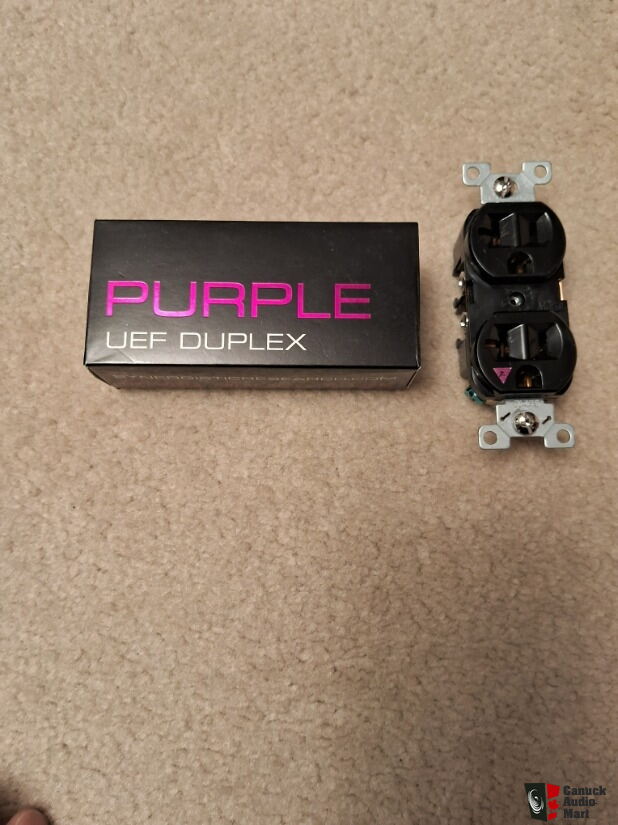 Synergistic Reseach Purple UEF Duplex For Sale - US Audio Mart