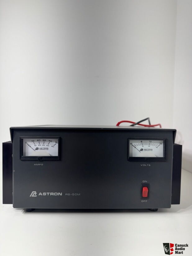 Astron RS-50M Power Supply for stereo equipment or ham radios For Sale ...