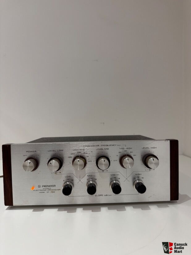 Pioneer SF-700 Stereo Electronic Cross Over Photo #5927908 - Canuck ...
