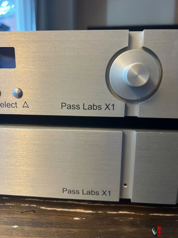 Pass Labs X1 Preamplifier Price is Firm Photo #5928521 - Canuck Audio Mart