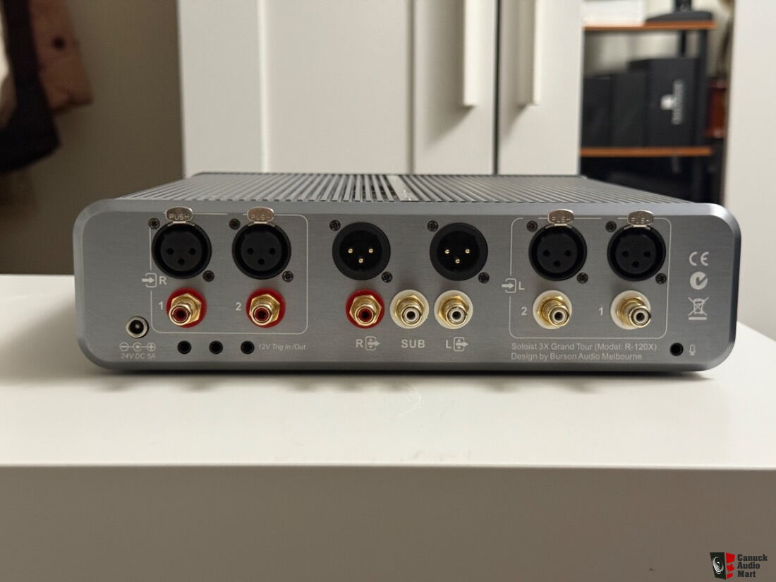 Burson Soloist 3X Grand Tour Pre-amp and Headphone Amplifier ...