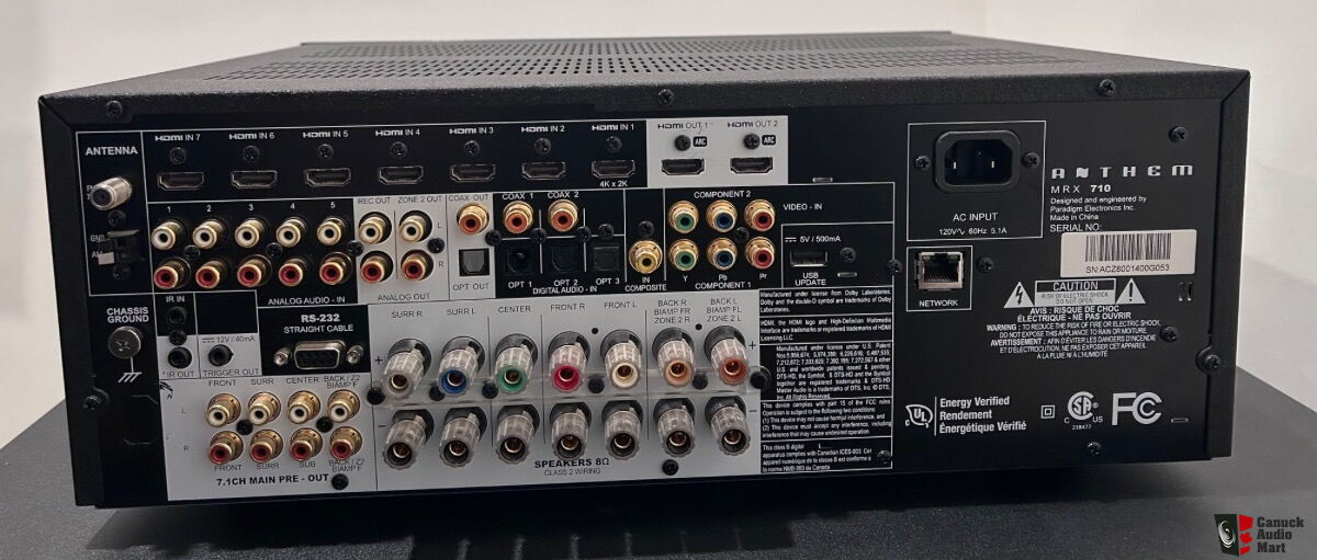 Anthem MRX-710 Receiver *with original packaging Photo #5929442 ...