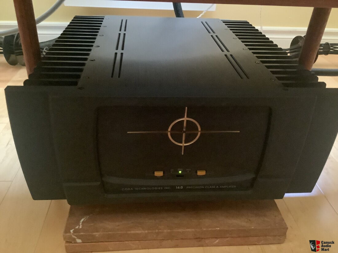 Coda 16.0 Amplifier Stereo 150W, Mono 600W, black , no meter Photo ...