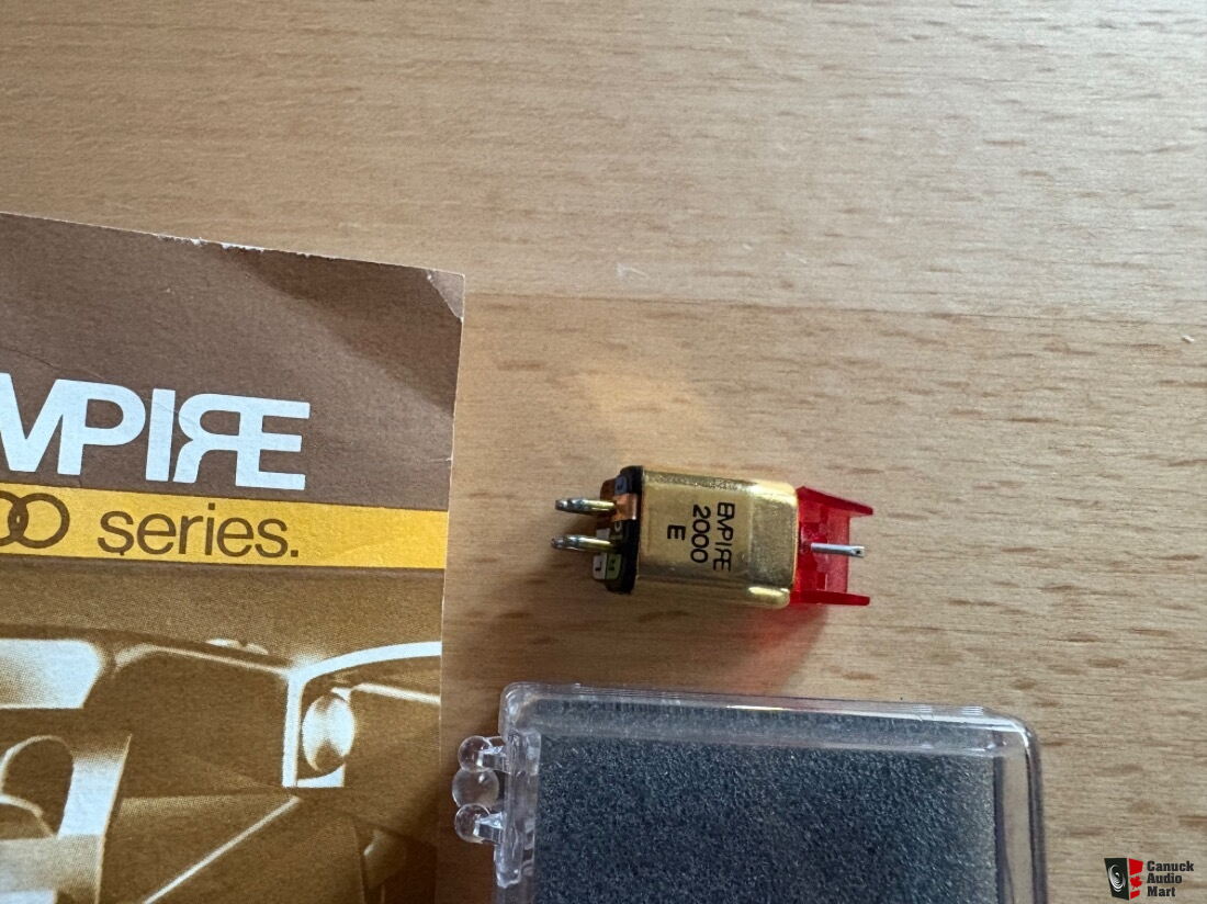 Empire 2000e cartridge and extra brand new stylus Photo #5929796 ...